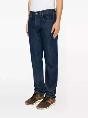 DONDUP Logo Plaque Straight-leg Jeans