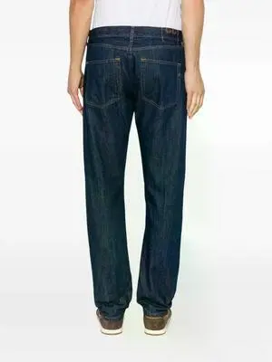 DONDUP Logo Plaque Straight-leg Jeans