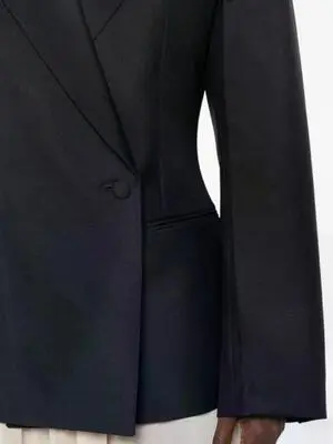 RÓHE Peak Lapel Double-breasted Blazer