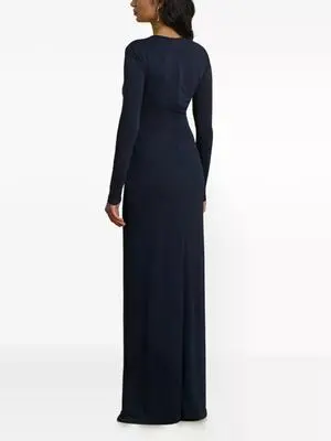 Ralph Lauren Twist-front V-neck Maxi Dress
