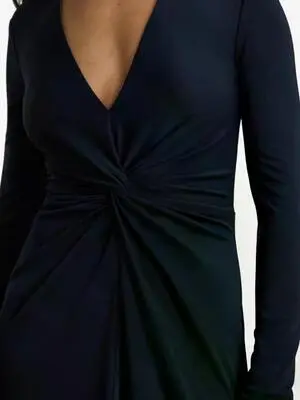 Ralph Lauren Twist-front V-neck Maxi Dress