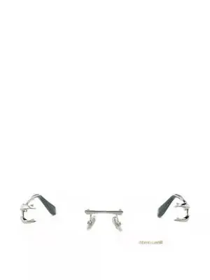 Roberto Cavalli Rimless Glasses - Silver