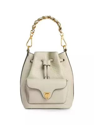 COCCINELLE Beat Generation Grained Leather Shoulder Bag