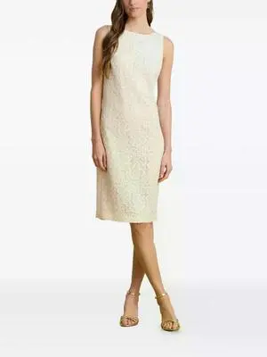 Ralph Lauren Sleeveless Lace Midi Dress