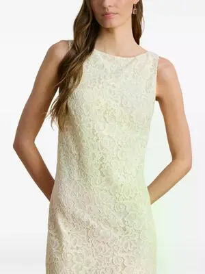 Ralph Lauren Sleeveless Lace Midi Dress