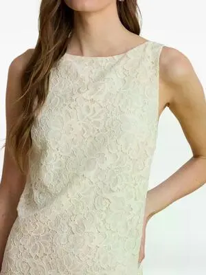 Ralph Lauren Sleeveless Lace Midi Dress