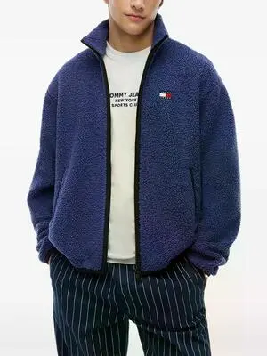 Tommy Hilfiger Fleece Zip-up Jacket - Blue