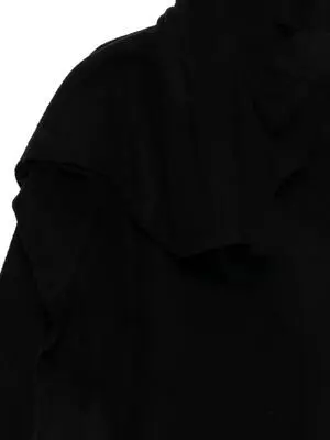Yohji Yamamoto High-neck Draped Sweater