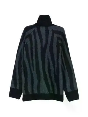 Yohji Yamamoto 7g Striped Sweater