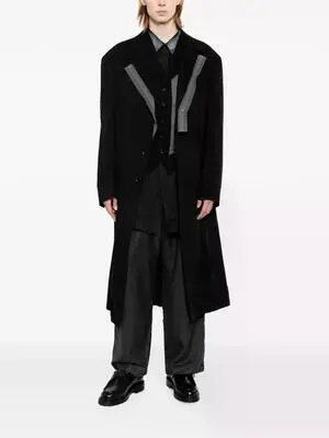 Y'S YOHJI YAMAMOTO Broad Embroidered Long Jacket