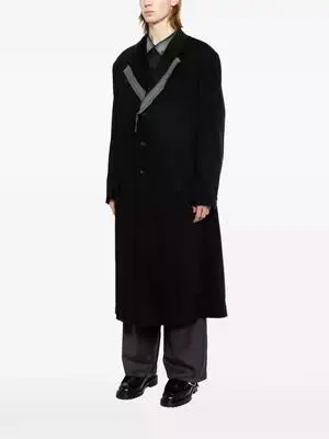 Y'S YOHJI YAMAMOTO Broad Embroidered Long Jacket