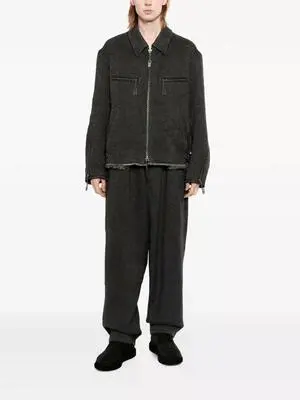 Yohji Yamamoto Tuck Twill Trousers