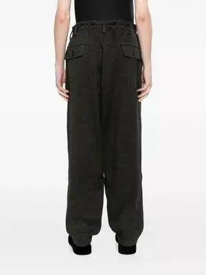 Yohji Yamamoto Tuck Twill Trousers