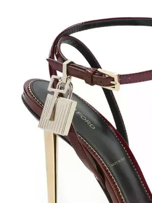 TOM FORD Padlock-detail Heeled Sandals