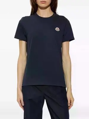 Moncler Logo-patch T-shirts Set