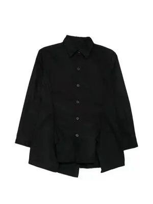 Yohji Yamamoto Overlapped-seam Blouse