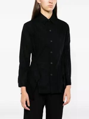 Yohji Yamamoto Overlapped-seam Blouse