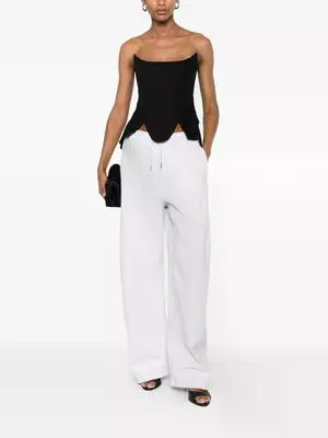 Giuseppe Di Morabito Strapless Corset Top