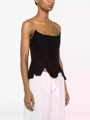 Giuseppe Di Morabito Strapless Corset Top