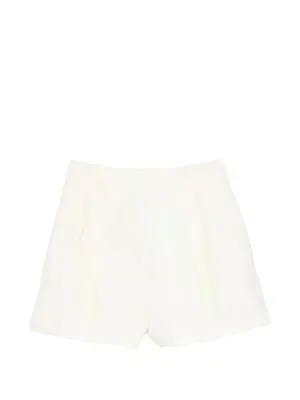 Fabiana Filippi Pleated-detail Shorts - White
