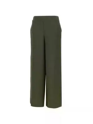 KANGRA Silk Straight-leg Pants