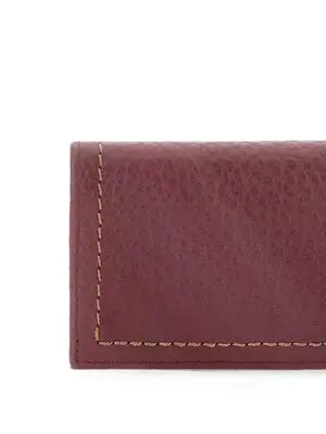 GIANNI CHIARINI Bubble Maxi-grain Leather Card Holder