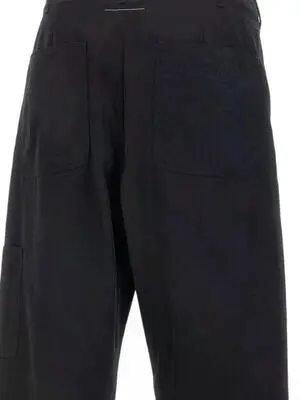 MAISON MARGIELA Logo Embroidered Straight-leg Trousers