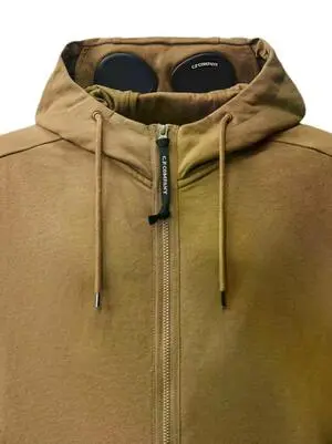 C.P. COMPANY Goggle-detail Zip-up Hoodie