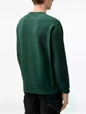 C.P. COMPANY Logo-embroidered Cotton Sweatshirt