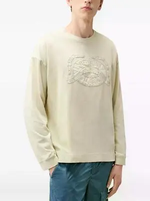 C.P. COMPANY Logo-embroidered Long-sleeve Sweatshirt