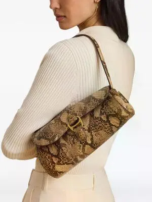 Ralph Lauren Medium Embossed Tasha East-west Bag