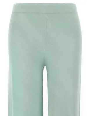 KANGRA Elasticated-waistband Palazzo Pants