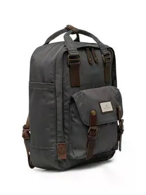 DOUGHNUT Macaroon Buckled Backpack - Grey