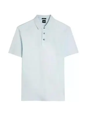 BOSS Cotton-pique Polo Shirt - Blue
