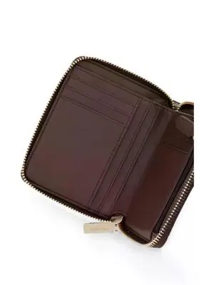 Dkny Logo-plaque Zip-around Wallet