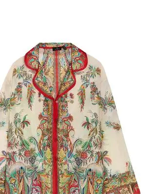 Etro Paisley-print Silk Shirt