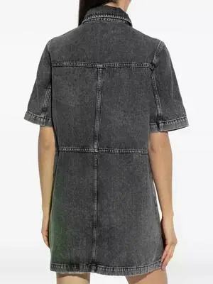 ALLSAINTS Rock Flap-pocket Short-sleeve Mini Dress