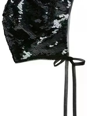 Simone Rocha Sequin Embellished Bonnet Hat