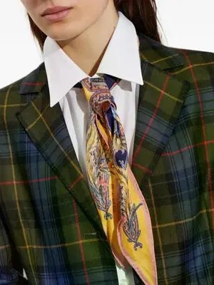 Etro Asymmetric Paisley-print Scarf