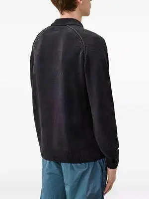 C.P. COMPANY Lens-detail Polo Shirt - Black