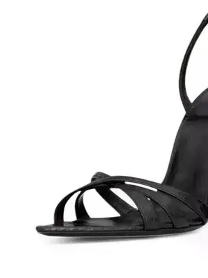 Saint Laurent Kate Slingback Heeled Sandals