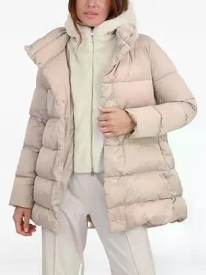 Herno Quilted Jacket With Detachable Hood