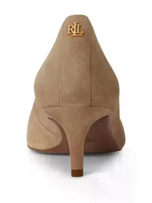 Ralph Lauren Adrienne Pointed-toe Pumps - Neutrals