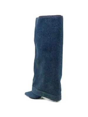 Balmain Anthem Buckled Boots