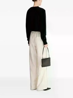 Loulou De Saison Heike Cashmere Cropped Cardigan