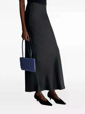 Loulou De Saison Eli Silk-twill Maxi Skirt