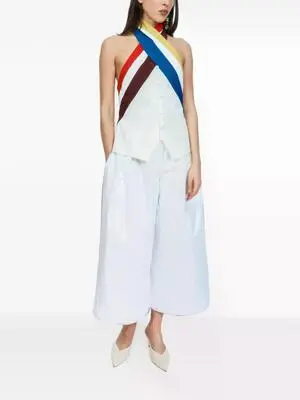 Rosie Assoulin Pleated Culotte Trousers