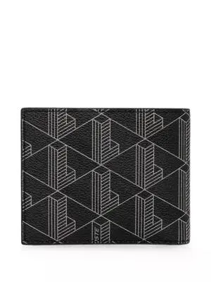 Lacoste The Blend Monogram-print Logo-plaque Wallet