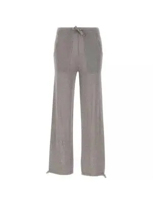 KANGRA Knitted Drawstring Waist Track Pants