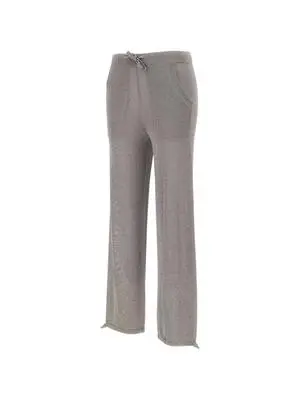 KANGRA Knitted Drawstring Waist Track Pants